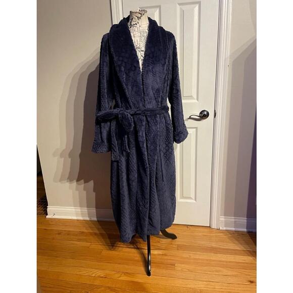 Nautica | Intimates & Sleepwear | Fleece Embossed Texture Puff Tick ...